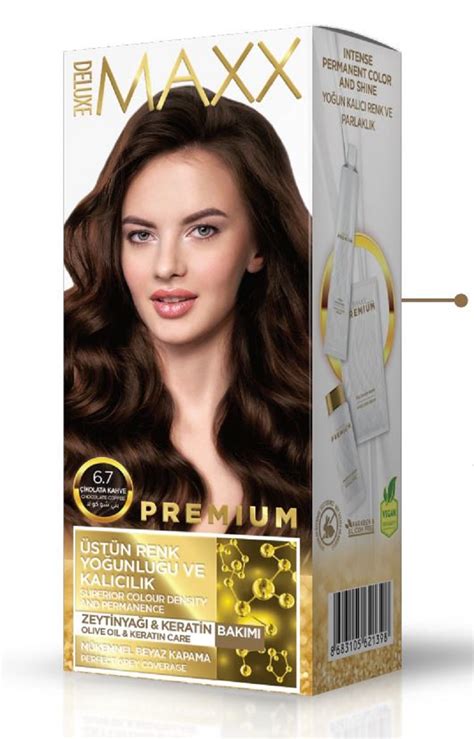 MAXX DELUXE PREMIUM Краска для волос 6.7 ШОКОЛАДНЫЙ КОФЕ - купить в ...