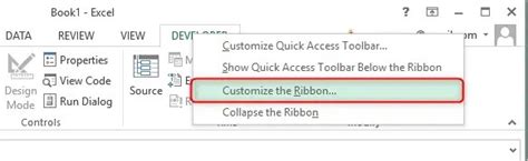 how to add developer tab in excel easy guide excel wizard