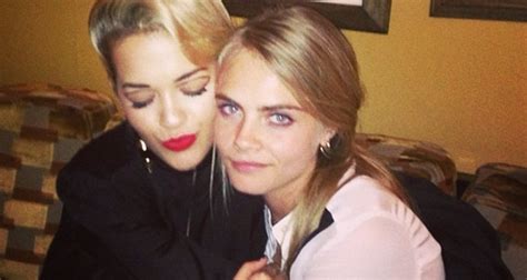 Rita Ora And Cara Delevingne Put Feud Rumours Aside For Night Out Together In London Capital