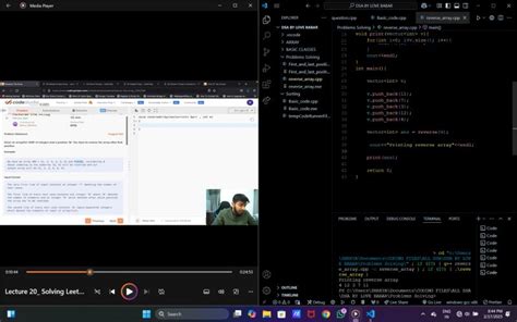 100daysofcode Coding Dsa Reversearray Problemsolving Cplusplus Lovebabbar Datastructures