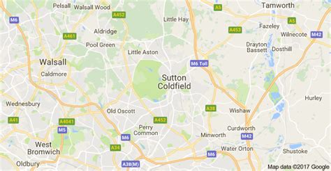 Sutton Coldfield House Clearance Services Map Anthony Marcus