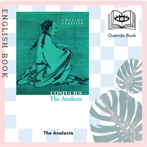 Querida หนังสือภาษาอังกฤษ The Analects Collins Classics By Confucius James Legge English