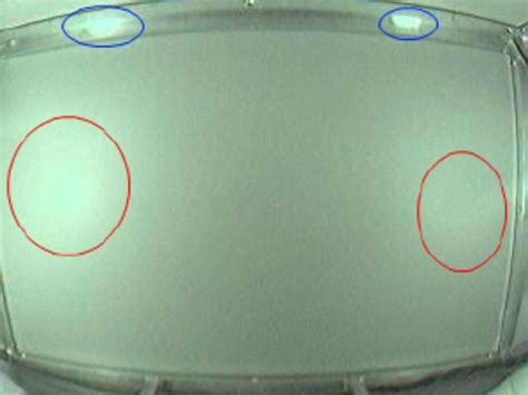 The Multi Touch Surface As Seen By The Systems Camera With The Two Download Scientific