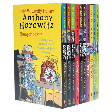 The Wickedly Funny Anthony Horowitz 10 Books Box Set Ages 8 12