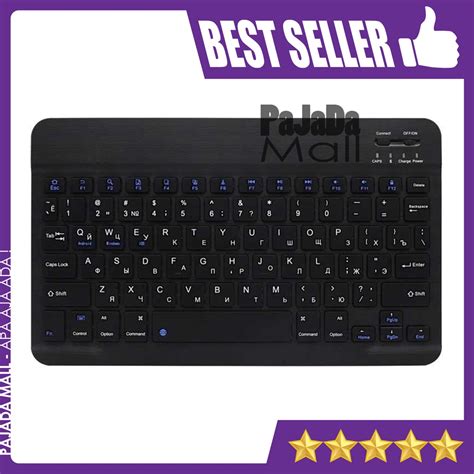 Jual Keyboard Wireless Keyboard Bluetooth Rechargeable Support Android Ios Shopee Indonesia