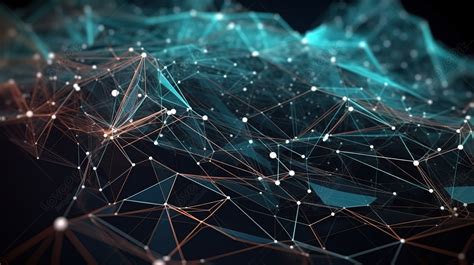 미래 과학 설계 및 네트워킹 연결을 갖춘 3d 로우 폴리 신경총 배경 워킹 배경 신경 배경 연결 배경 이미지 Hd 워킹 신경 연결 배경 사진 무료 다운로드