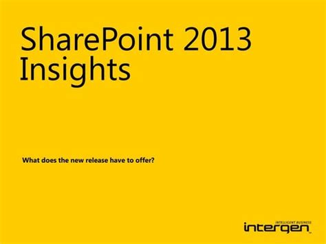 Whats New In Search In Sharepoint 2013