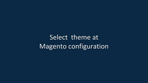 Magento Theme Installation Installing Magento Classic Theme Youtube