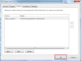 Techies Sphere How To Schedule A Windows Service Automatic Restart