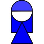 Semaphore Positions Free SVG