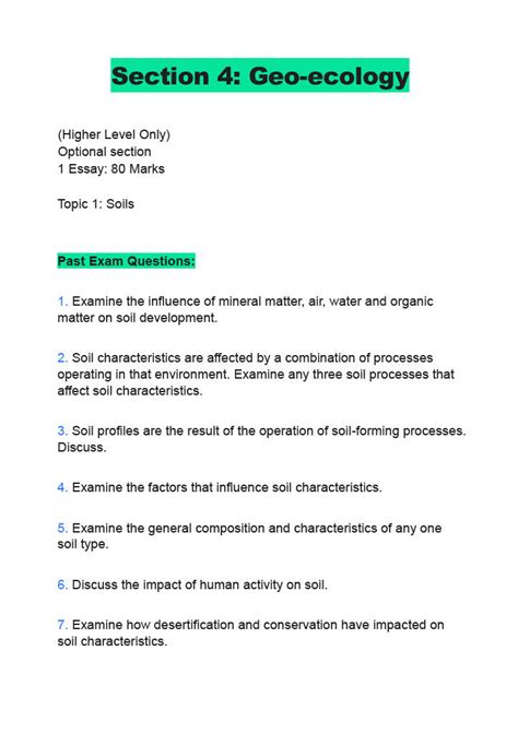 Leaving Certificate Geography Notes Physical Geography Isostacy And Eustasy