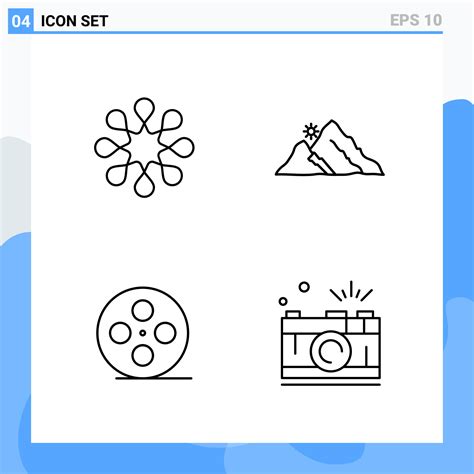 Modern Line Style Icons Outline Symbols For General Use Creative Line Icon Sign Isolated On