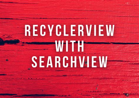 Android Recyclerview With Searchview By Codingwithdhrumil On Deviantart