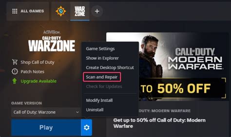 how to fix the call of duty vanguard error code 0x887a0005 on windows