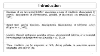 PAE IN DISORDERS OF SEX DEVELOPMENT Pptx
