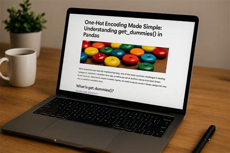 One Hot Encoding Made Simple Getdummies In Pandas By Prathik C Artificial Intelligence