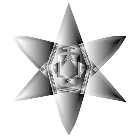 Geometric Set Stars And Flowers For Ts And Holidays Pattern Vector Eps10 Stock Illustration