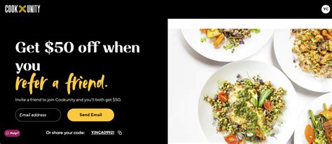 Cookunity50 Off First Order Referal Code Rreferralcodes