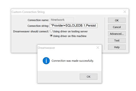 I Cant Connect To A Classic Asp Database Connections Sql Server