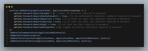 Mohamed Elsaid On Linkedin Password Complexity Configuration In Aspnet Mvc 10 Comments