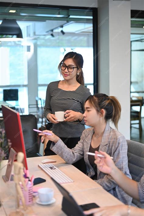 Premium Photo Team Of Software Developers Working Together For Developing Website Design And