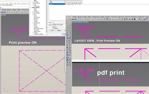 Linetypes Massive Mismatch Design View To Layout View Rhino For Windows McNeel Forum