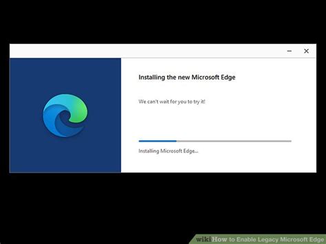How To Enable Legacy Microsoft Edge Steps With Pictures