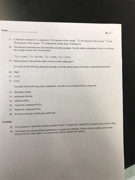 Solved Consider An Element Z That Has Two Naturally Chegg Com
