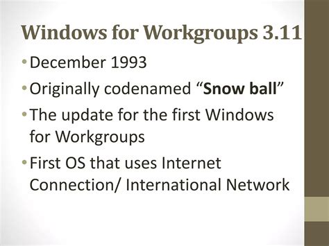 Windows Operating System Pptx Operating Systems Computer Software And Applications