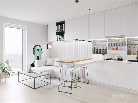 Гоёмсог дотоод засал чимэглэл бүхий 30м2 орон сууцны интерьер