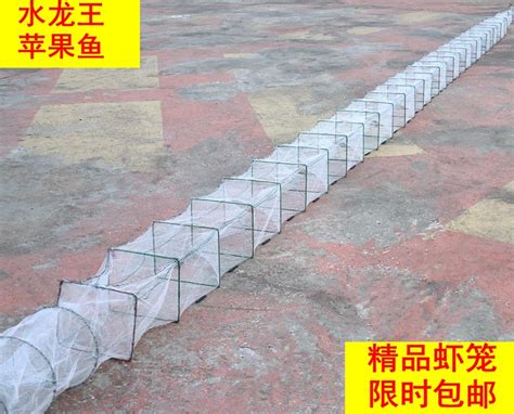 水龙王虾笼渔网龙虾网苹果鱼折叠笼抓鱼笼黄鳝笼捕鱼虾河虾网 虎窝淘