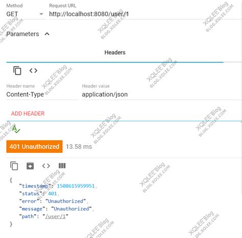 Spring Boot Security Jwt Authentication详解实战 Xqleeblog