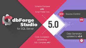DbForge Studio For SQL Server Resources