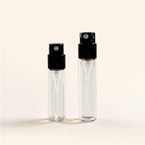 Custom Perfume Sample Bottle Tube Glass Bottle Jascopack
