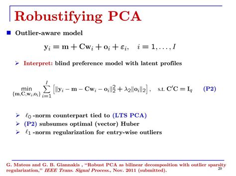 Ppt Sparsity Control For Robustness And Social Data Analysis Powerpoint Presentation Id4332953
