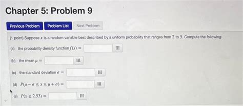 solved 1 point suppose x is a random variable best