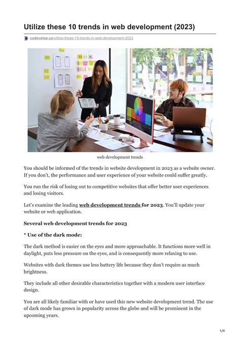 Ppt Utilize These 10 Trends In Web Development 2023 Powerpoint Presentation Id 12152955