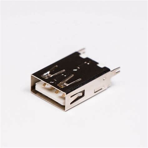 USB 2 0 Connector Female Straight Through Hole For PCB Mount