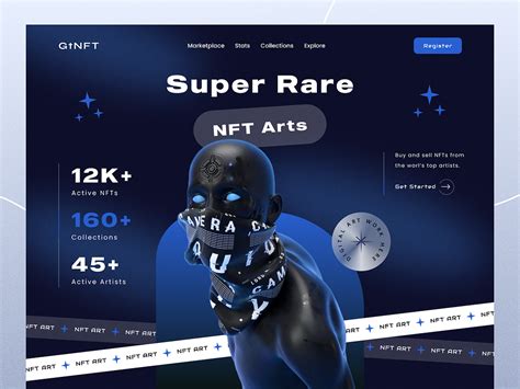 gtnft nft website design by nishar multani for smart ux design on dribbble