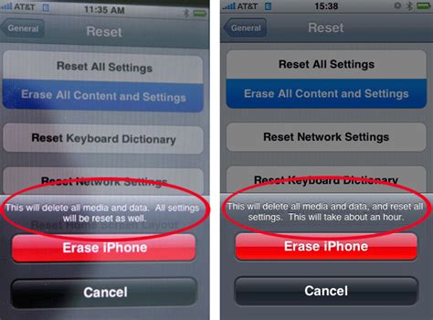 Secure Data Wipe Built Into Iphone Software V20 Appleinsider