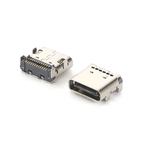 Connector Usb31type C 24pin Female Connector Type C And Pcb Connector