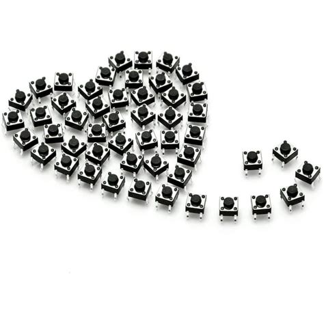 Gikfun 6x6x43mm Tact Switch Push Button For Arduino Pcb Diypack Of