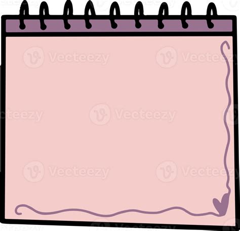 Cute Note Memo PNG