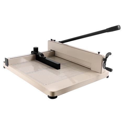 17 Guillotine A3 Paper Cutter Solid Steel Construction Heavy Duty