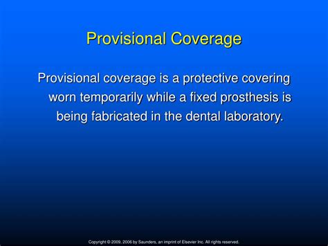 Ppt Provisional Coverage Powerpoint Presentation Free Download Id169544 Ppt Provisional Coverage Powerpoint Presentation Free Download Id169544