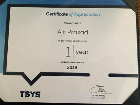 Ajit Prasad On Linkedin Cant Believe Its Been 1 Year Since I Joined Tsystime Flies 15