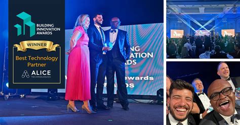 Alice Wins Award At Building Innovation Awards 2023