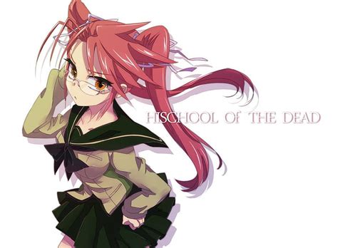 Free Download Hd Wallpaper Highschool Of The Dead Anime Girls Takagi Saya Wallpaper Flare