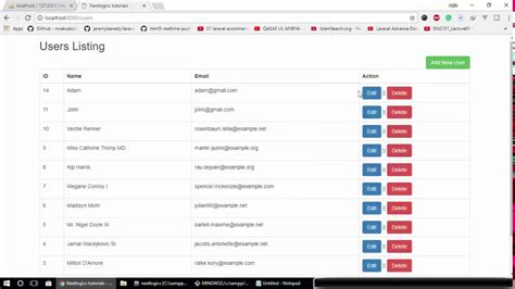 Laravel Tutorial Series Part 3 How To Update Records Into The Database Youtube