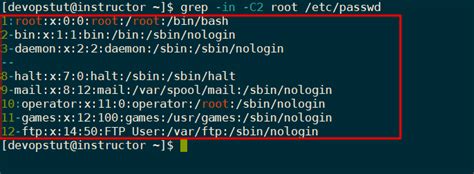 Grep Command In Linux With Examples Devopstut